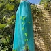 Rhodes Turquoise Cover-up, Neon Tassel Trim Cover-up, Cotton Voile ...