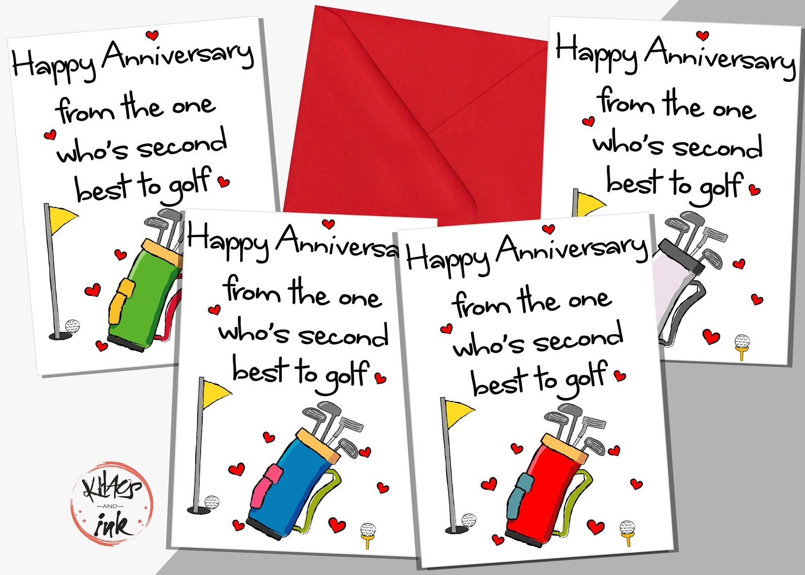 Funny Anniversary Card, Happy Anniversary From the One Who is Second ...