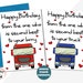 Funny Lorry Driver Card, Happy Birthday From the One Who is Second Best ...