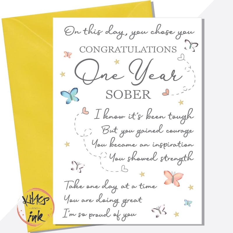 Recovery Cards - Etsy