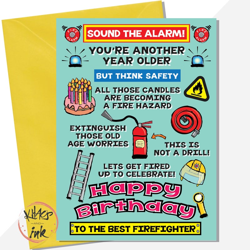 Fireman Birthday - Etsy