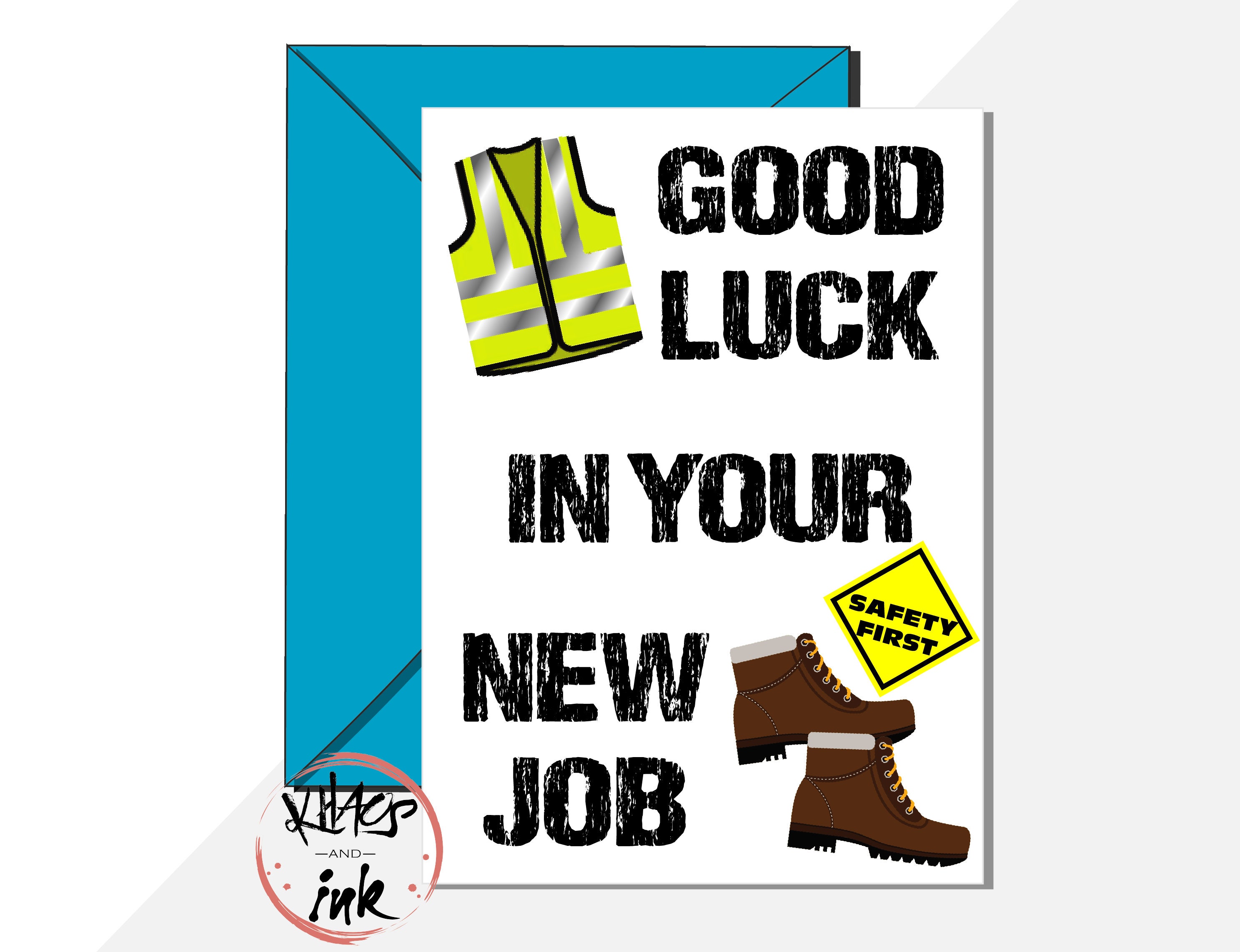 Warehouse Worker Good Luck in Your New Job Card. Congratulations ...