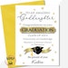 Personalised Goddaughter Graduation Card, Congratulations Goddaughter ...