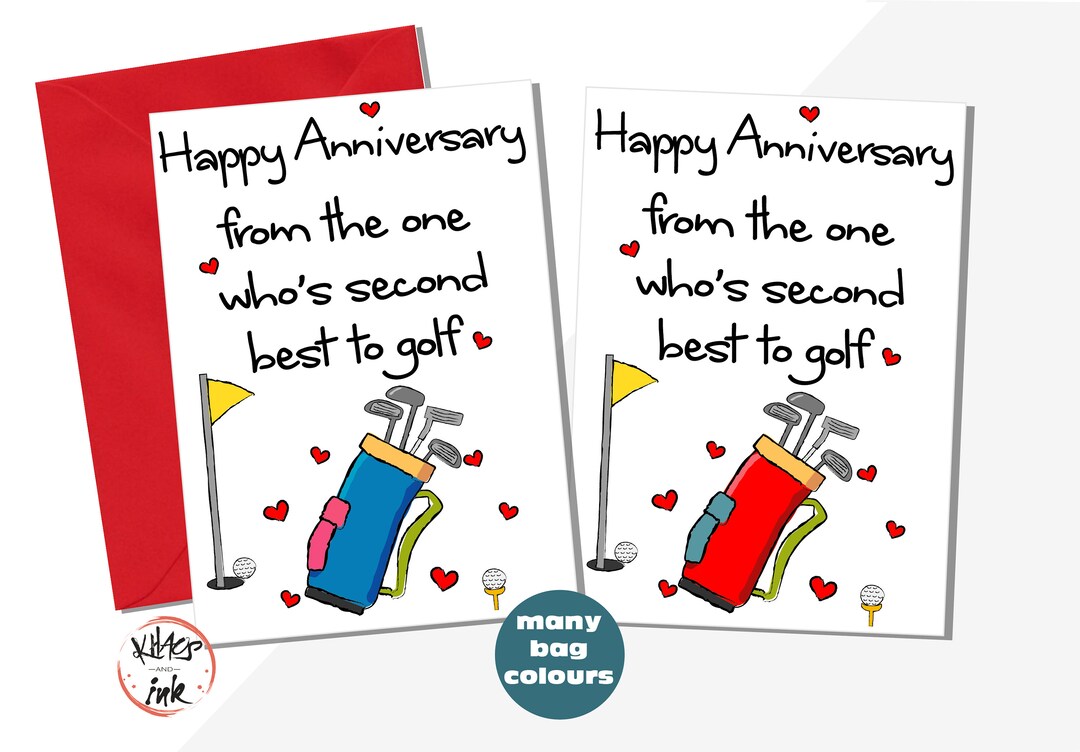 Funny Anniversary Card, Happy Anniversary From the One Who is Second ...