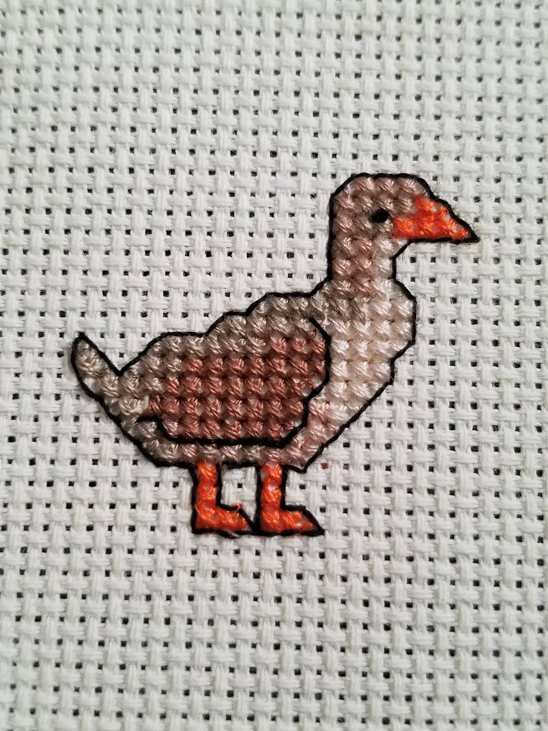 Little Goose Cross Stitch Pattern - Etsy