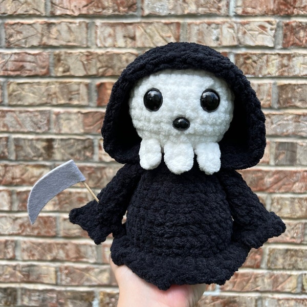 Grim Reaper Plushie - Etsy