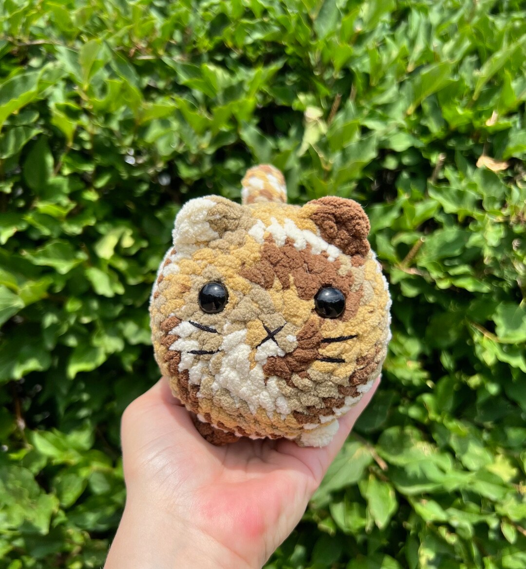 Loaf Cat, Crochet Cat, Chunky Cat, Stress Cat, Plush Cat, Toy Cat ...