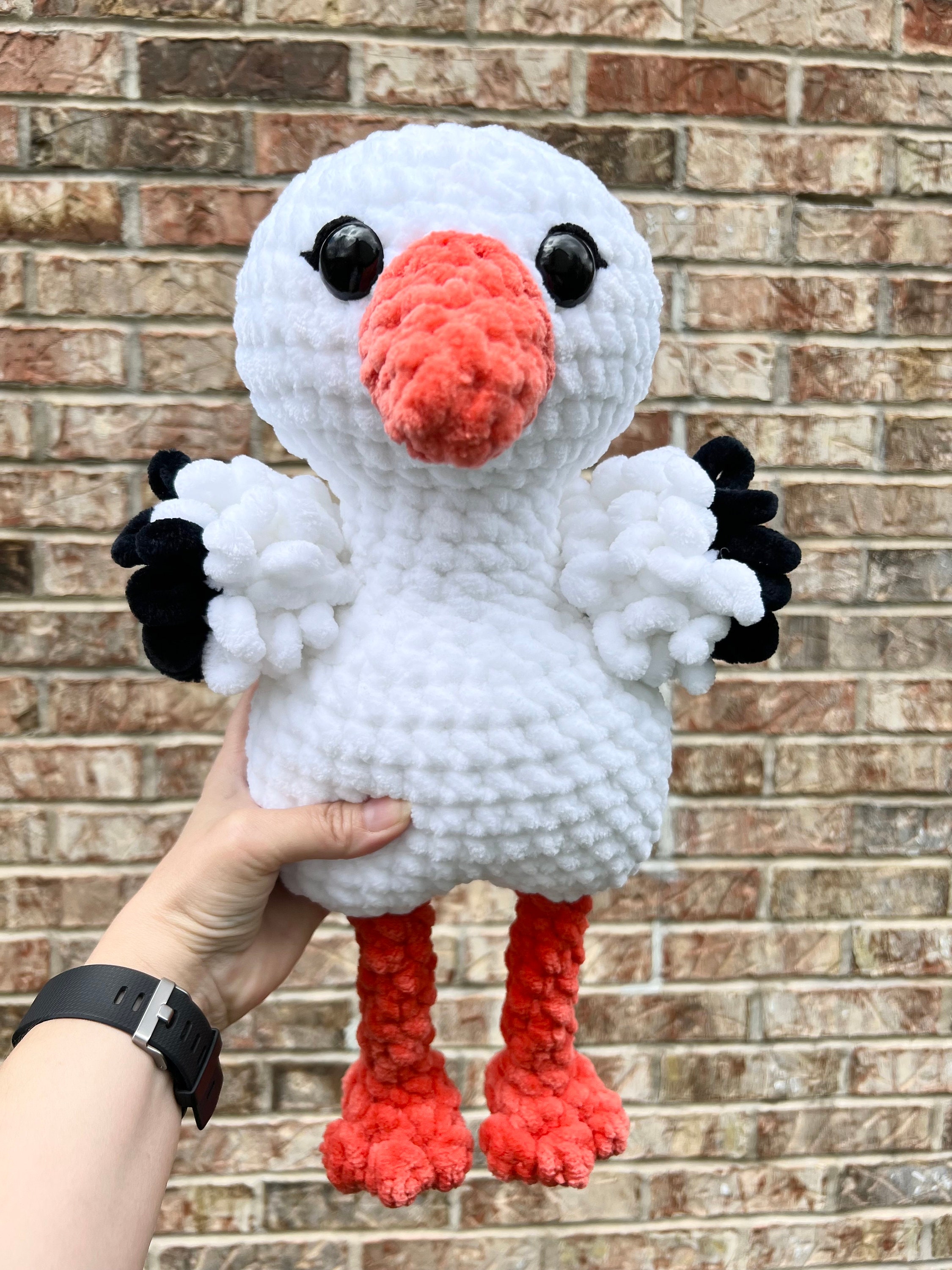 Bird Plushies, Tall Birds, Leggy Birds, Crochet Birds, Jumbo Birds ...