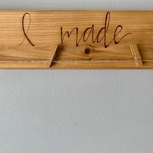 Look What I Made Sign - Etsy