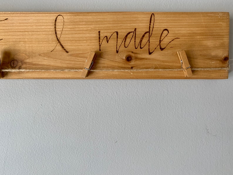 Look What I Made Sign - Etsy