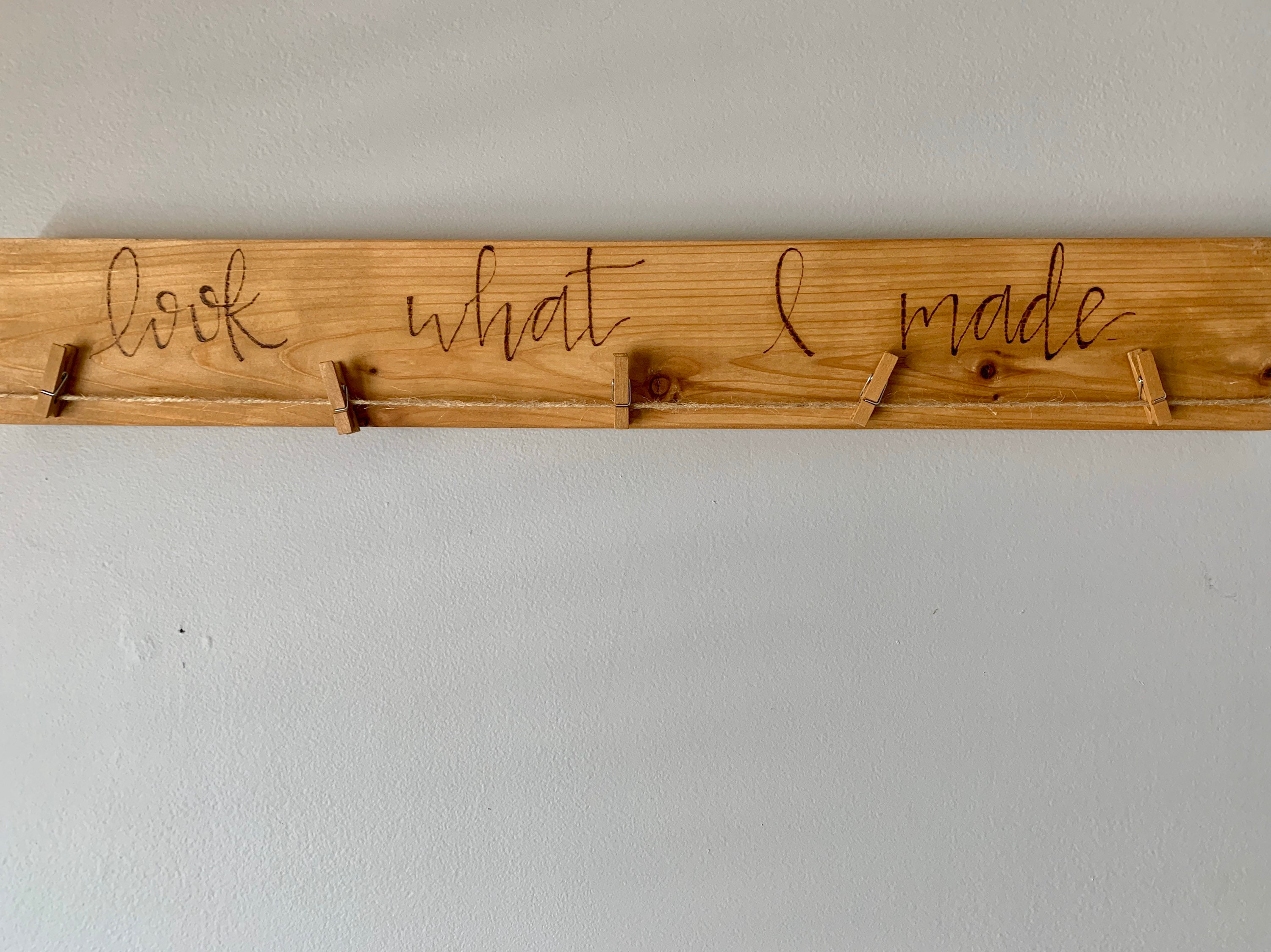 Look What I Made Sign - Etsy