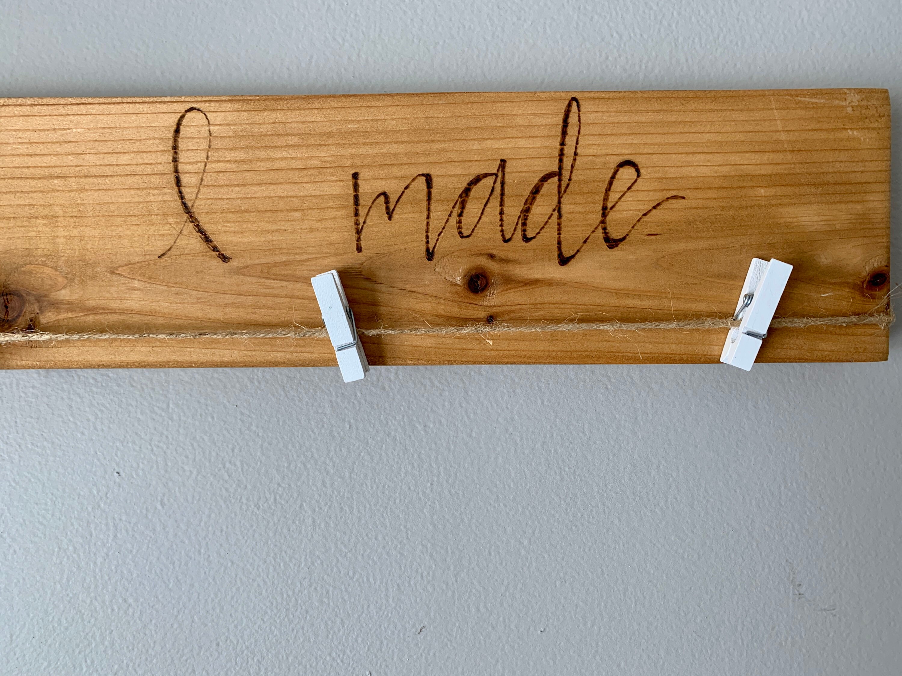 Look What I Made Sign - Etsy