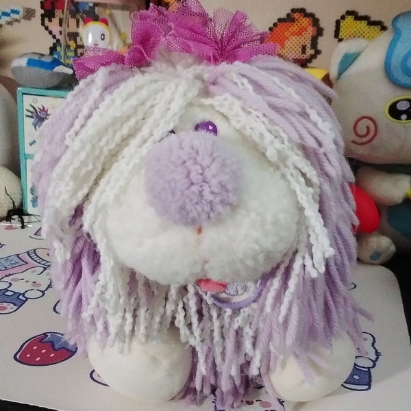 Purple Dog Plush - Etsy