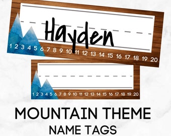 Mountain Theme Art - Etsy