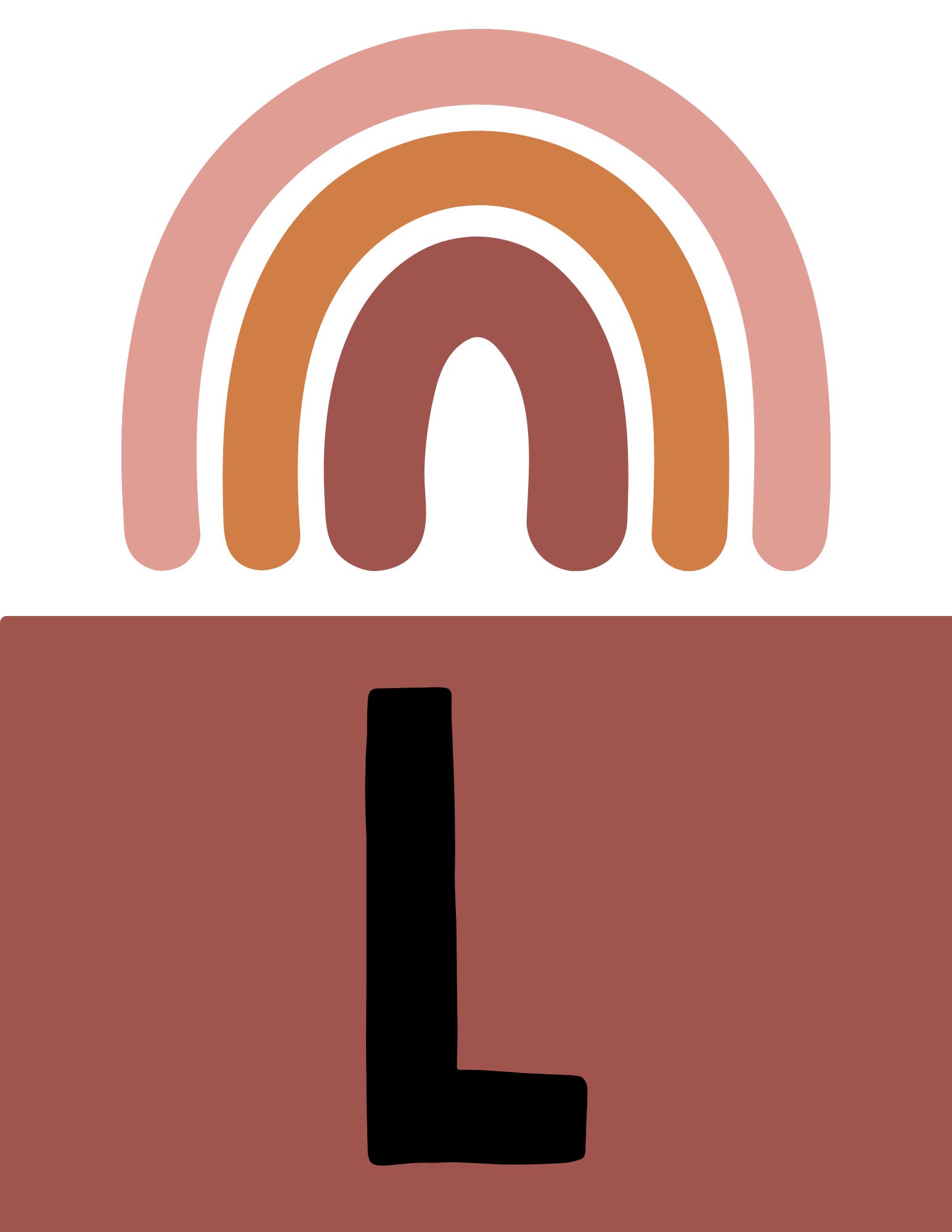 BOHO RAINBOW Alphabet Banner for Classroom - Etsy