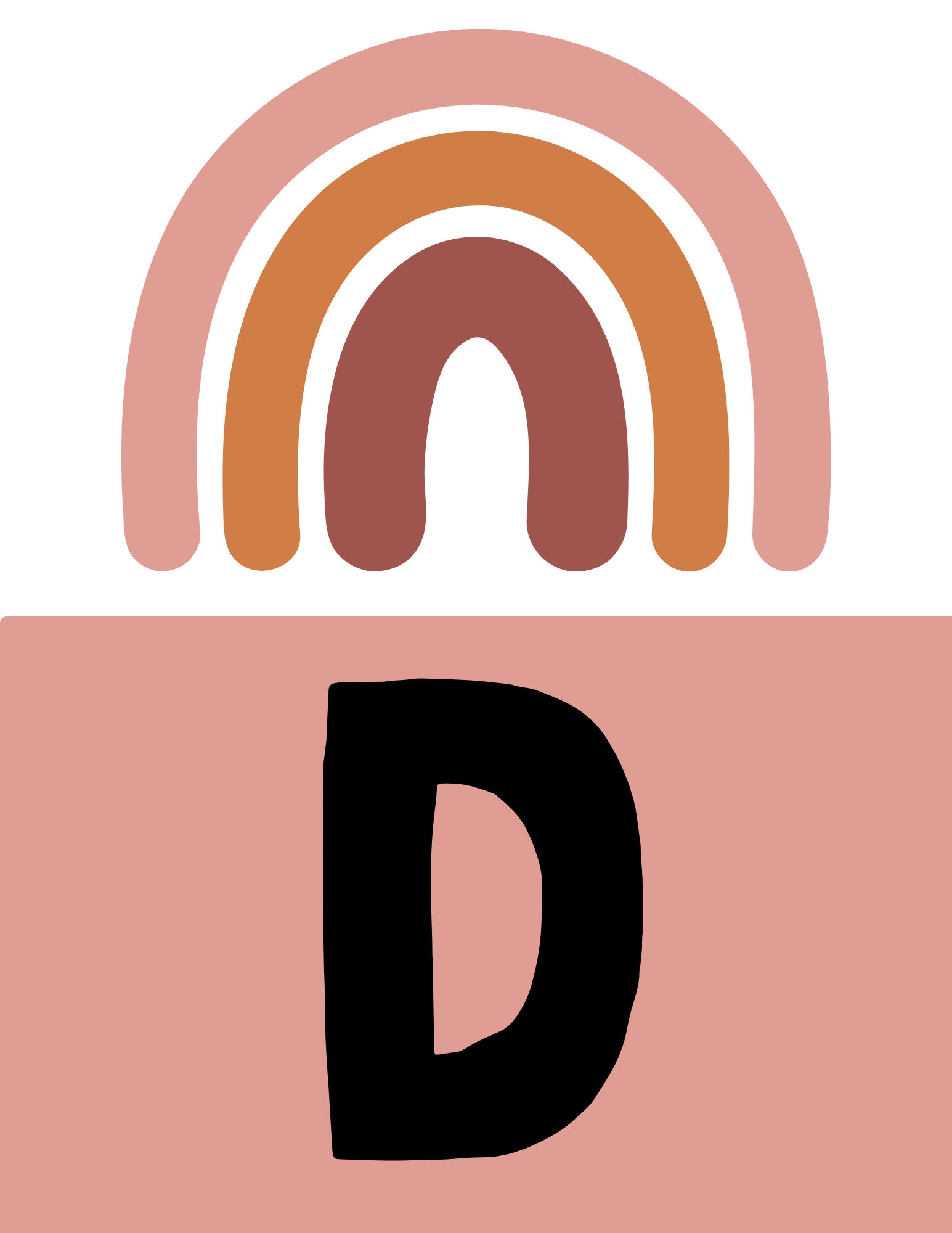 BOHO RAINBOW Alphabet Banner for Classroom - Etsy