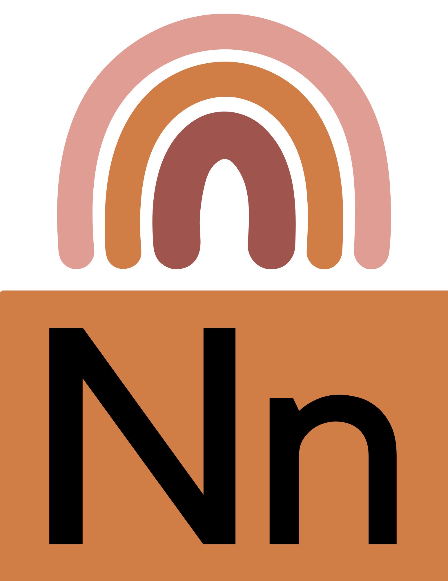 BOHO RAINBOW Alphabet Banner for Classroom Upper and Lowercase ...