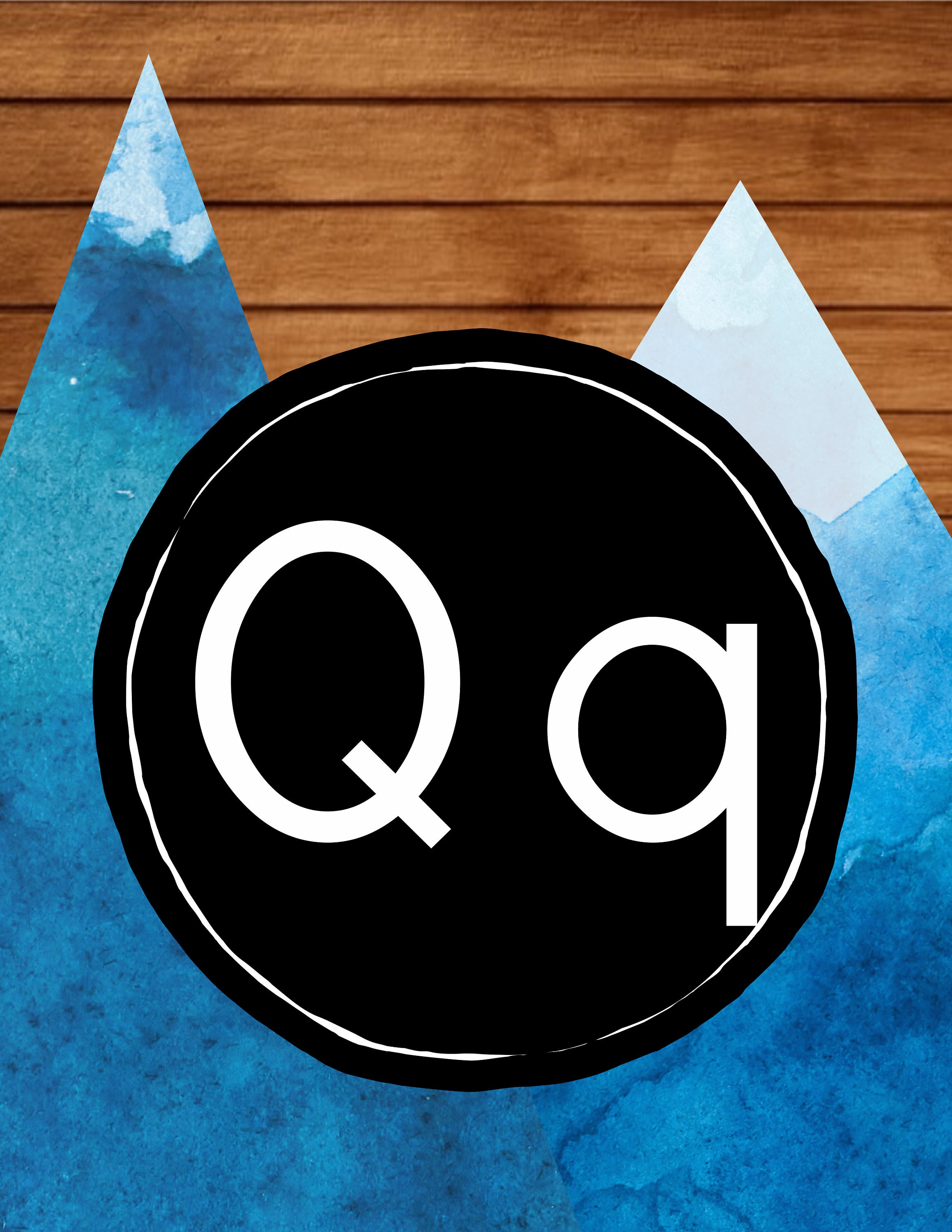 Mountain Theme Alphabet Banner for Classroom - Etsy