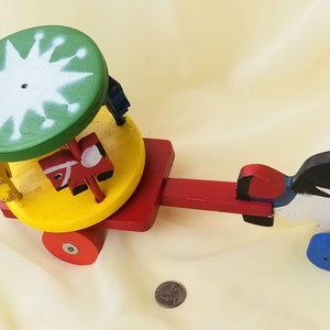 Brio Wood Pony and Carousel Pull Toy, Sweden - Etsy