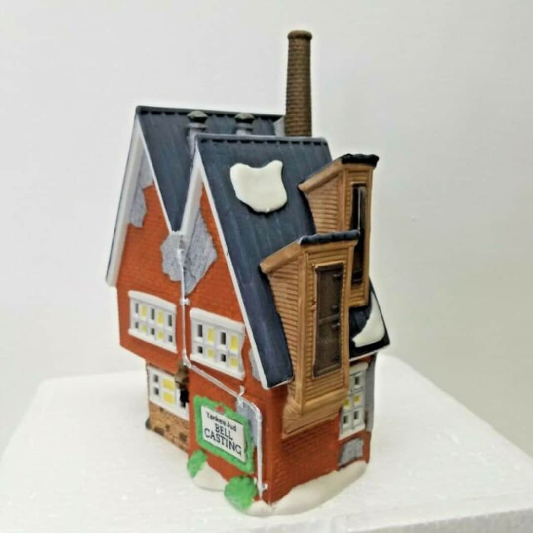 Dept 56 Yankee Jud Bell Casting 5643 0, Christmas House From New England Village, Heritage ...