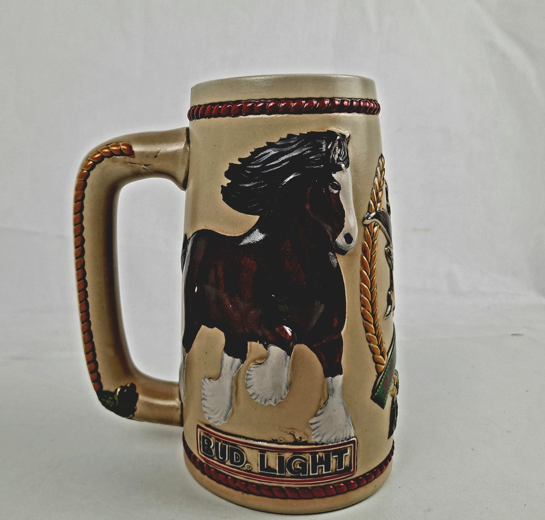 1983 Bud Light Baron Clydesdale Beer Stein CS61 - Etsy