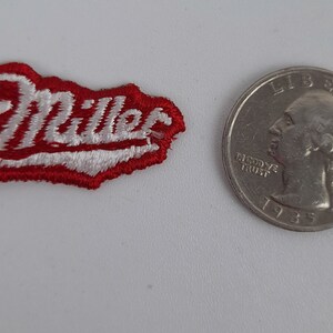 Set of 12 Vintage Miller Beer Embroidered Logo Patches With Adhesive ...