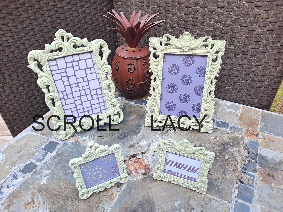 Green Tea 4x6 Picture Frames and Mini 2.5x2 Picture Frames, Fun, Bright ...