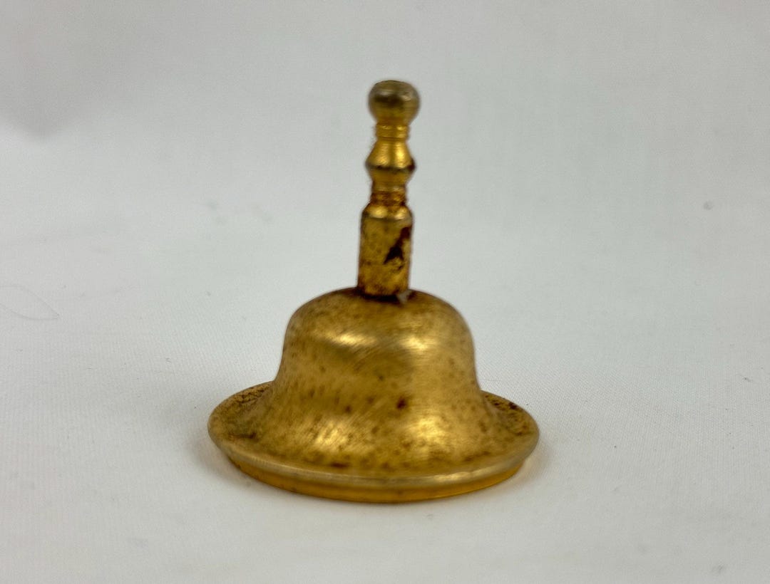 Teeny Tiny Brass Bell 2 Inches Tall - Etsy