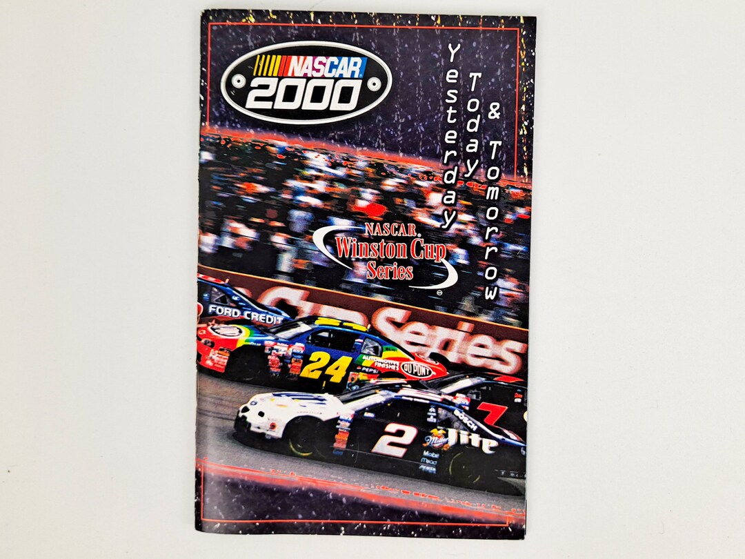 Vintage NASCAR 2000 Winston Cup Series Magazine Yesterday, Today ...