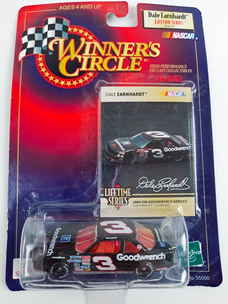 Dale Earnhardt #3 NASCAR Goodwrench Black Chevy Winners Circle 50th ...