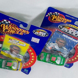 Bobby Labonte #18 Interstate Batteries and MBNA Vintage NASCAR Diecast ...