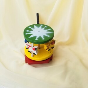 Brio Wood Pony and Carousel Pull Toy, Sweden - Etsy