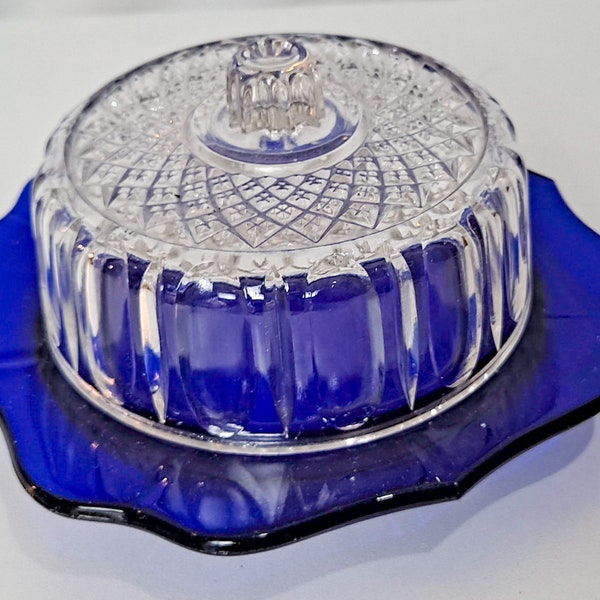 Crystal Butter Dish - Etsy