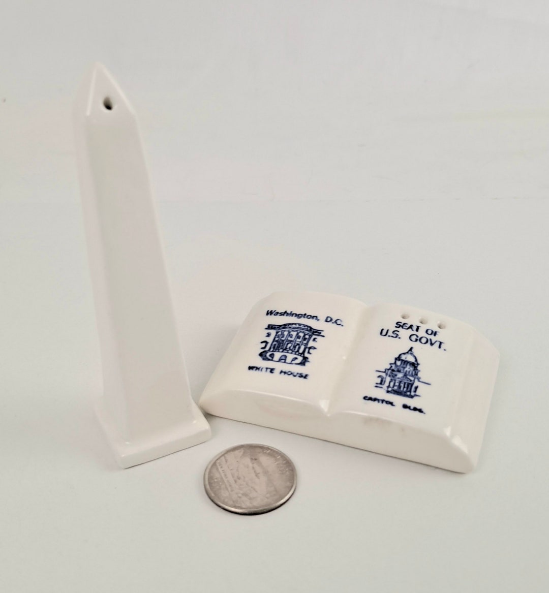 Washington DC Parkcraft Salt and Pepper Shakers Famous City Series #14 ...