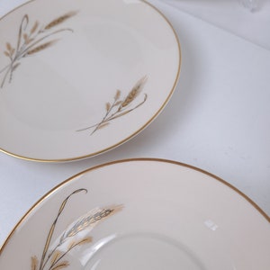 Vintage Golden Harvest Pattern From Fine Arts Fine China of Japan 6 Pc ...