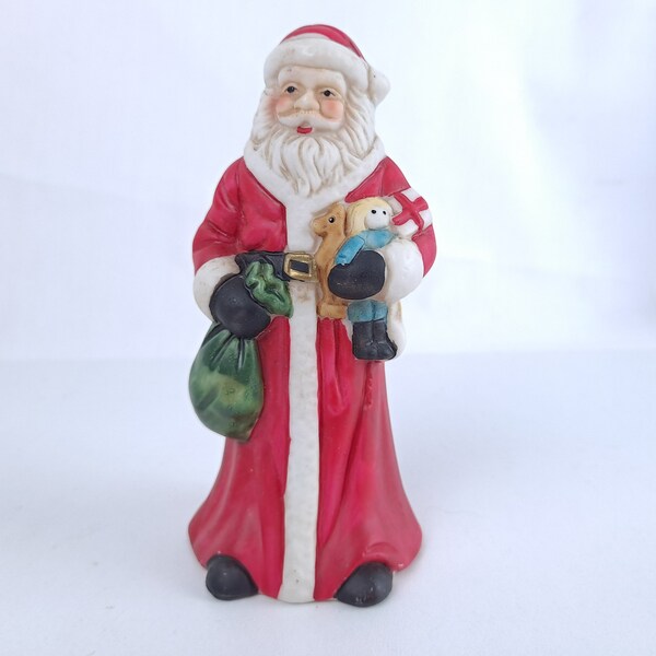 Porcelain Santa - Etsy