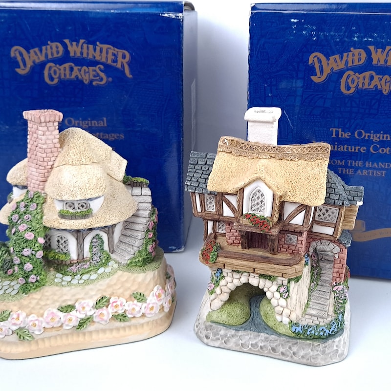 David Winter Cottages - Etsy