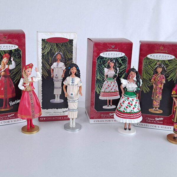 Vintage Native Barbie Ornament - Etsy