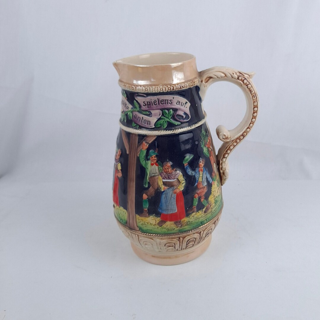 Large German Beer Pitcher With a Wedding Scene - Etsy