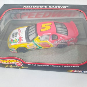 Terry Labonte #5 Kellogg's Racing Vintage NASCAR Diecast Car 1/24 and 1 ...