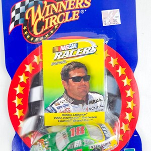 Bobby Labonte #18 Interstate Batteries and MBNA Vintage NASCAR Diecast ...