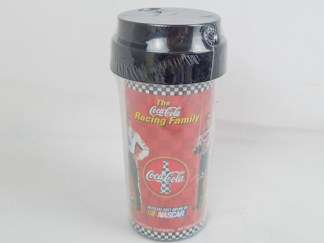 NASCAR Travel Coffee Mug Cocacola Racing Family Drivers 2000 Bobby ...