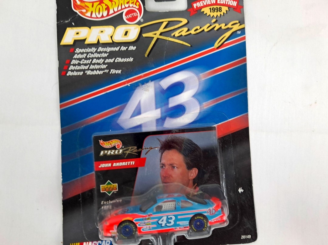 John Andretti #43 Hot Wheels STP NASCAR 1:64 Diecast Collectible Stock ...