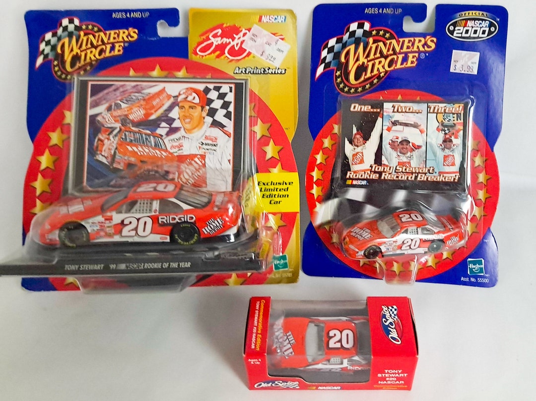 Tony Stewart #20 Vintage NASCAR Diecast Home Depot Car 1:43 and 1/64 ...