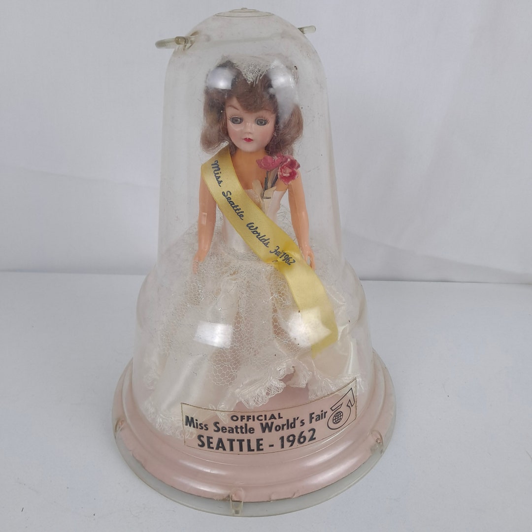 Official 1962 Miss Seattle World's Fair Doll in Carrying Dome - Etsy