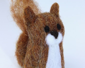 Needle felt squirrel | Etsy