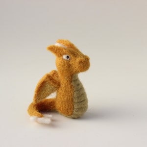 Dragon; Needle Felted Wool Dragon; Choose Your Color Handmade Wool Dragon - Etsy