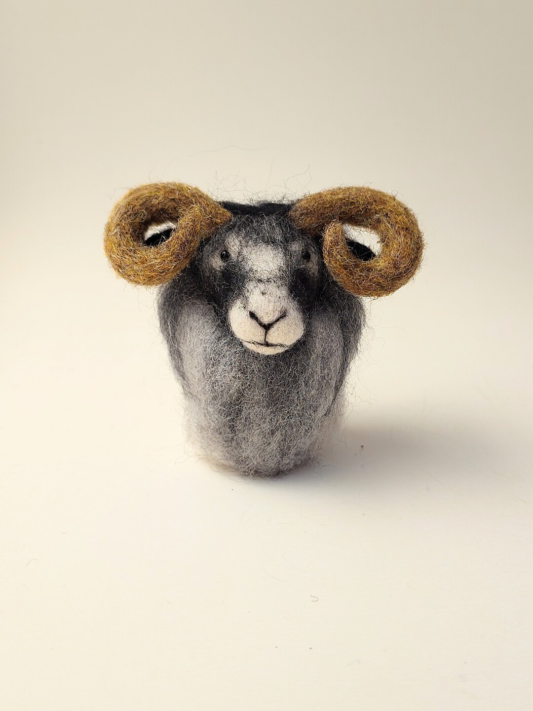 Ram, Handmade Needle Felted Wool Ram, Wool Ram, Male Sheep - Etsy