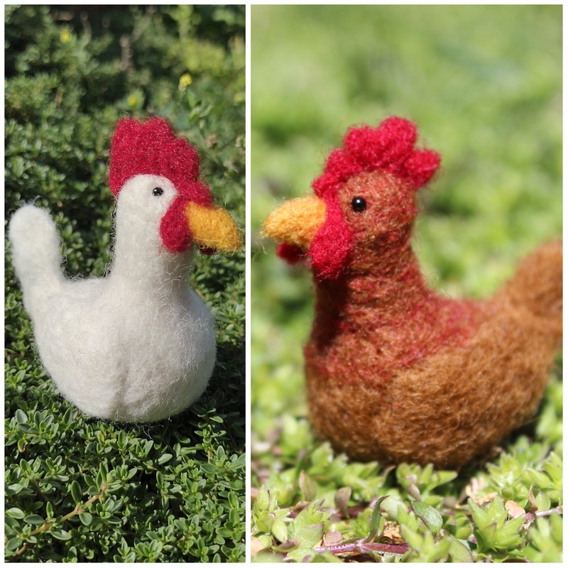 Felt Chicken - Etsy