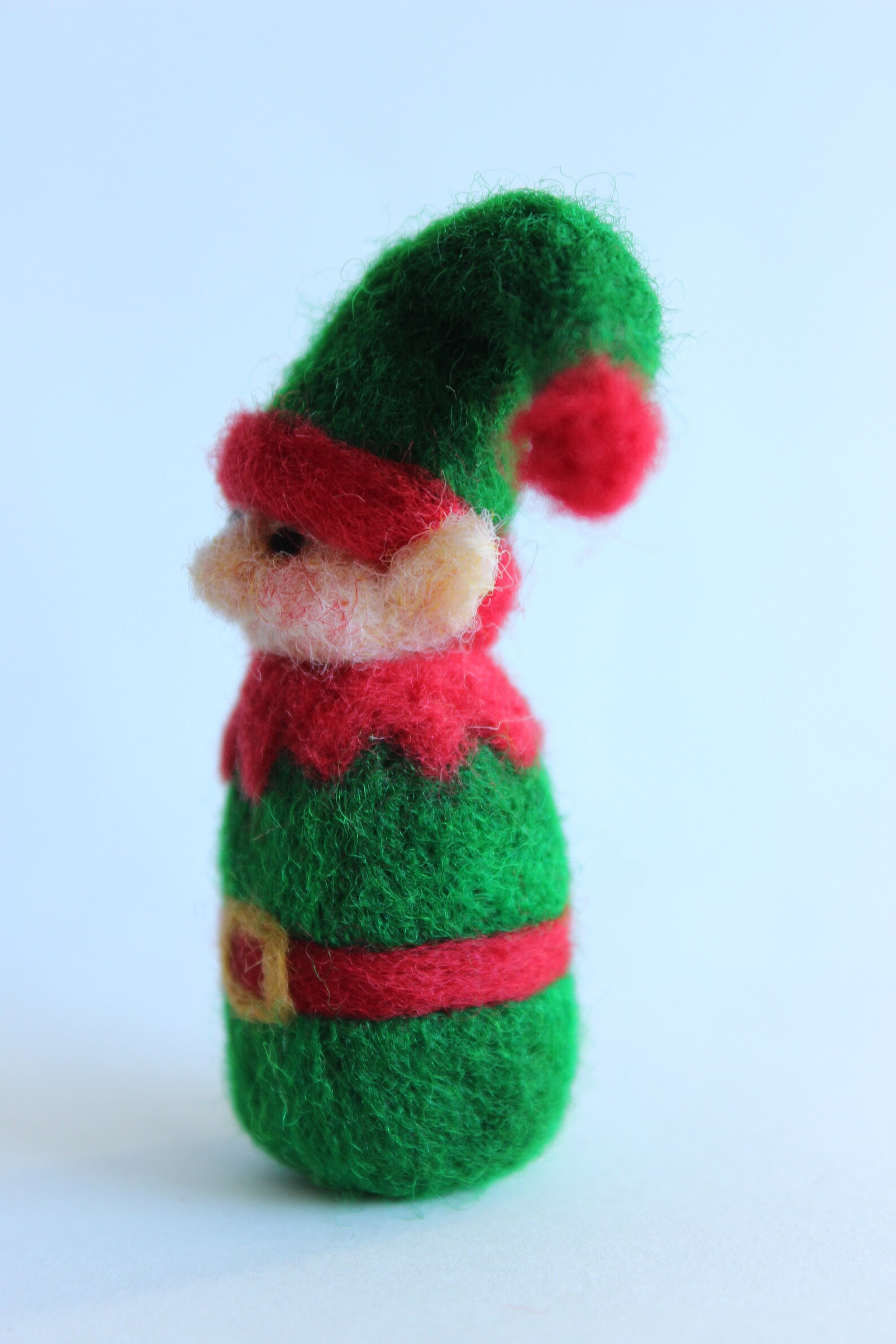 Elf; Santa's Helper; Christmas Elf; Needle Felted Elf; Santa's Workshop ...